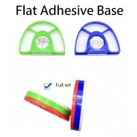 China Dental Lab Split Model Base System – Stable Flat Adhesive Denture Casting Model Plate for sale
