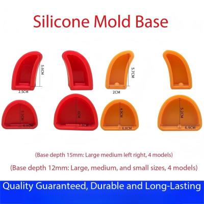 China Professional Dental Lab Silicone Base – Durable Split Model Support for Prosthetics for sale