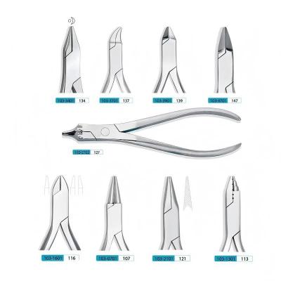 China Stainless Steel Dental Technician Pliers For Denture Fabrication & Prosthetic Adjustment for sale