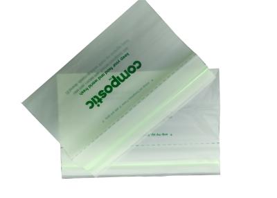Cina ziplock concimabile biodegradabile risigilla le borse EN13432 certificate in vendita