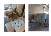China Lightweight 12x36ft Protective Packaging Bubble Wrap Cushioning for sale