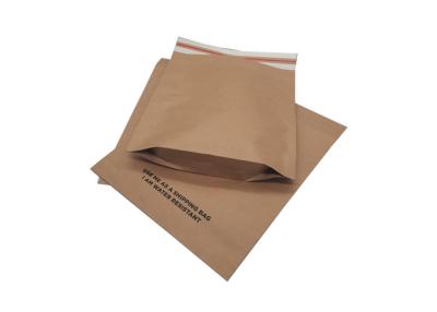 Cina i sacchi di carta biodegradabili di 370x450mm 80mm agitano i sacchi di carta riciclati di Kraft in vendita