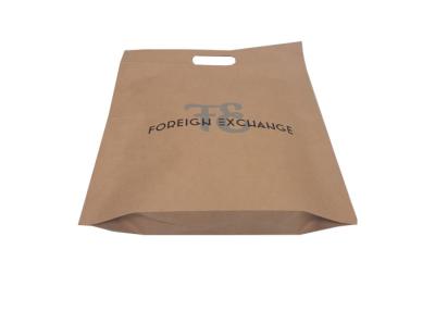 Cina Il pollice di Brown Kraft 12x16 ha riciclato i sacchi di carta con le maniglie Eco amichevole in vendita