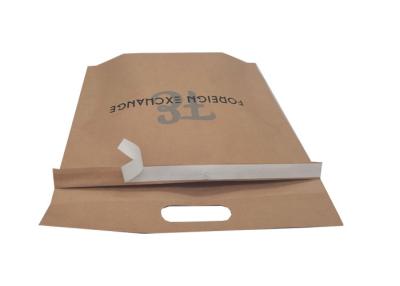 Cina Il pollice di Brown Kraft 12x16 ha riciclato i sacchi di carta con le maniglie Eco amichevole in vendita