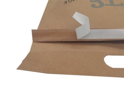 Cina Il pollice di Brown Kraft 12x16 ha riciclato i sacchi di carta con le maniglie Eco amichevole in vendita