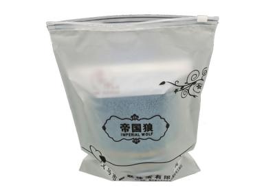 Cina Borse di CBE di CBE del cursore dello zip della serratura di indumento delle borse della serratura opaca molle richiudibile del cursore poli per stoccaggio e l'abito dell'alimento in vendita