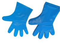 China EN13432 PBAT Corn Starch Protective Packaging Compostable Disposable Gloves for sale