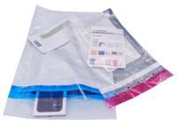 China 3 Side Seals Protective Packaging A5 Security Tamper Evident Bags for sale