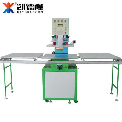 China 8kw/12kw travel package bag&pvc bag single head push-tray HF welding machine for sale