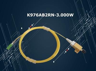 中国 976nm 3W の狭いところの輝線幅の波長は半導体レーザー 105µm 繊維の中心を安定させました 販売のため