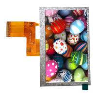 China 4.3inch IPS TFT LCD Panel 480x272 Resistive Capacitive Touch Screen Display for sale