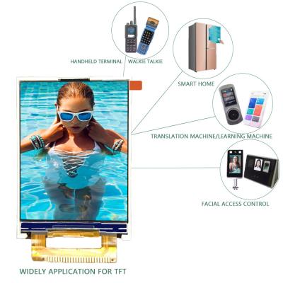 中国 2.4インチ TFT LCD スクリーン 240 * 320 8 ビット MCU インターフェース ハンドヘルド ウォーキー・トーク 販売のため