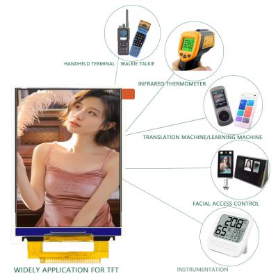 中国 2.8インチ TN TFT LCD スクリーン 240 * 320 MCU インターフェイス 産業用ディスプレイ端末 販売のため