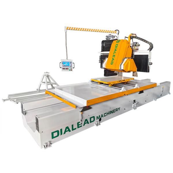 Quality PLC CNC Stone Profiling Machine Linear Profiling Machine 15kw With Double Blades for sale