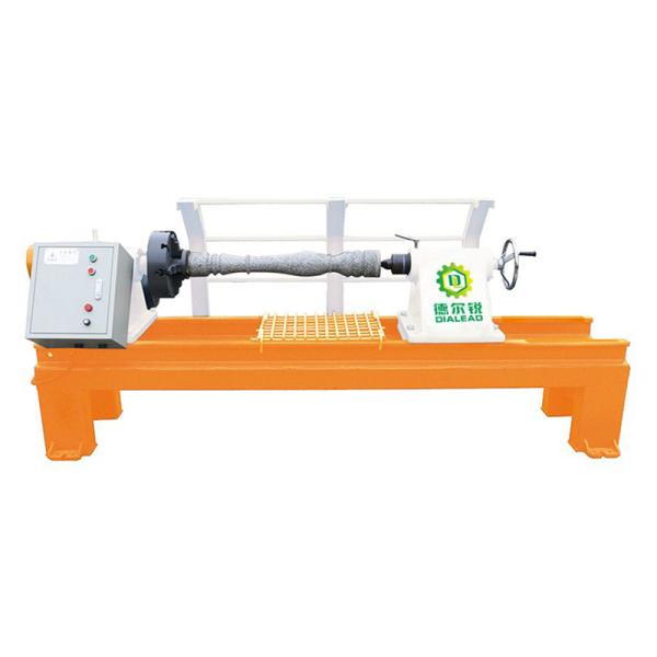 Quality Semi Automatic Stone Polishing Machine For Balusters Railings Balls Vases for sale