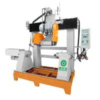 China PLC CNC Stone Profiling Machine for Column Ball Vase Baluster Balustrade for sale