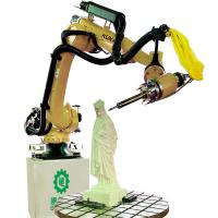 Quality Automatic Stone Sculpture Carving Machine 7 Axis Robot Stone Milling Machine for sale
