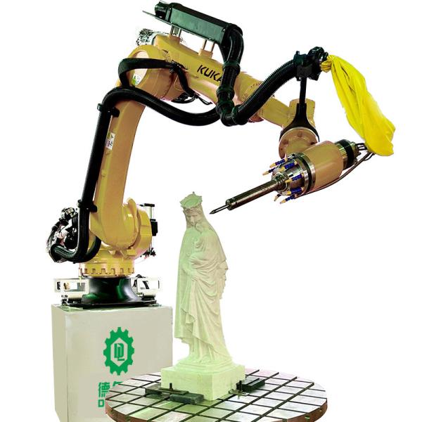 Quality Automatic Stone Sculpture Carving Machine 7 Axis Robot Stone Milling Machine for sale