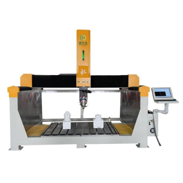 Quality 5 Axis CNC Stone Carving Machine For Precision Sculpting / Monument Engraving for sale