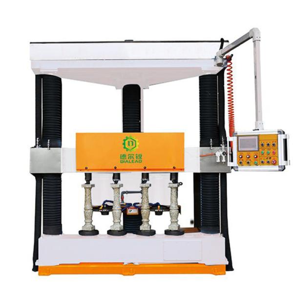 Quality 4 Columns CNC Stone Profile Machine For Column Vase Baluster Handrialling for sale