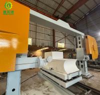 China CNC Stone Profiling Wire Saw Cutting Machine with Rotary Table for sale