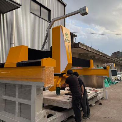 China 5 Axis CNC Stone Cutting Machine - Multi-Functional for Custom Stone Countertops for sale