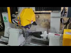 4 kolommen CNC-stenenprofielmachine voor baluster met hand
