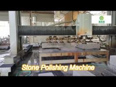 atc automatic stone polishing machine gantry type for granite monument grinding and polishing