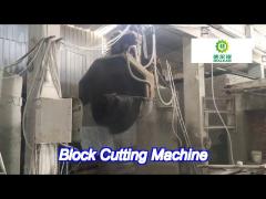 Hydraulic Single Arm Multi Blade Block Cutter Machine with Four Pillar Structure