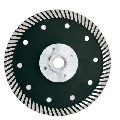 Cina 115 mm lame di seghe a diamante turbo sottile continua per applicazioni di taglio e macinatura in vendita