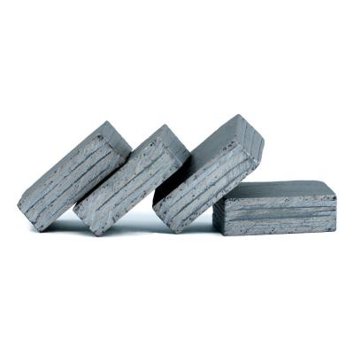 Cina Segmento multi diamante ad alta velocità per utensili di taglio di granito morbido 24*8,4/7,6*15mm 6,5mm in vendita