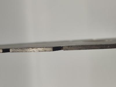 Cina Pietra di lava a forma di U di taglio di 350 mm Disco a lama di seghe di diamanti con dimensioni di segmento 40 * 3.3 * 15 mm in vendita