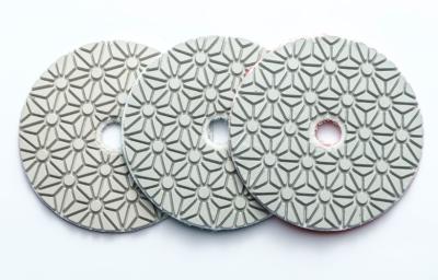 China 3 Steps Polijstkussens voor nat polijsten Granite Marble Tile Slab Hars en Diamant Te koop