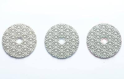 China 3 Steps Polijstkussens voor nat polijsten Granite Marble Tile Slab Hars en Diamant Te koop
