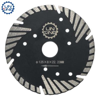 Cina Disco turbo a segmento sottile 230 mm T tipo lama di seghe di diamanti per il taglio della pietra di marmo in vendita