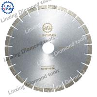 China 140 Teeths Industrial Grade Diamond Segmented Cutting Disc for Cold-Pressed Concrete for sale