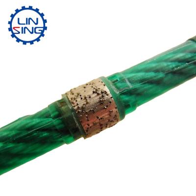 Cina 7.3 Seghe a filo di diamante da 8,3 mm per quadratura e profilazione di blocchi di marmo di granito in vendita