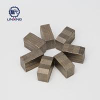 China High Frequency Brazed Necessary Tools Diamond Segment for Nature Stone Welding Method for sale