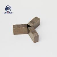 China High Frequency Brazed Necessary Tools Diamond Segment for Nature Stone Welding Method for sale