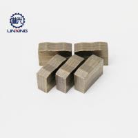 China High Frequency Brazed Necessary Tools Diamond Segment for Nature Stone Welding Method for sale