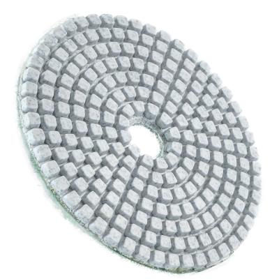 Cina Pad di lucidatura di diamanti bagnati per granito marmo quarzo pietra 7 pezzi set in vendita