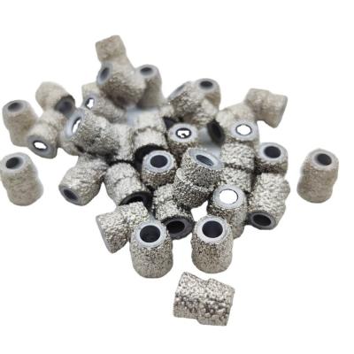 Cina Perla di marmo con fermaglio a vuoto per la cantieristica di marmo per il taglio di diamanti perla di diamanti 11,0 mm filo di ferro in vendita