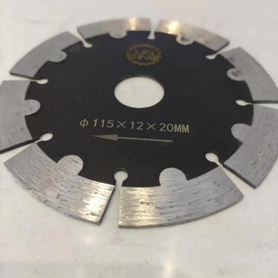 Cina Diametro 115 mm Turbo Segmentato Disco Taglia denti per Marmo Granito Bricks Asfalto Marciapiede in vendita