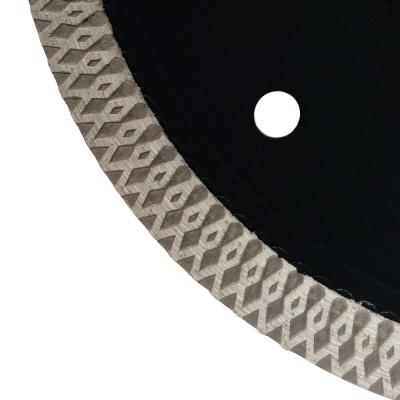 Cina Taglio Soluzione 4 pollici Turbo Diamond Saw Blade per ceramica personalizzata su angolare in vendita