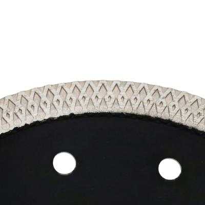 Cina Taglio Soluzione 4 pollici Turbo Diamond Saw Blade per ceramica personalizzata su angolare in vendita