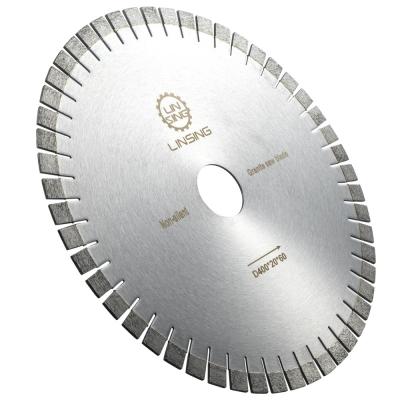 Cina 14 pollici di diamante taglio lama per vetro V solco granito con denti di grado industriale in vendita