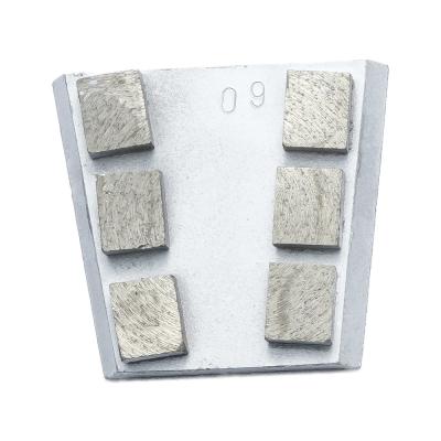 Cina Stile Metal Bond 8 Segmenti Francoforte Blocco di rettifica di diamanti per la rettifica delle superfici di marmo in vendita
