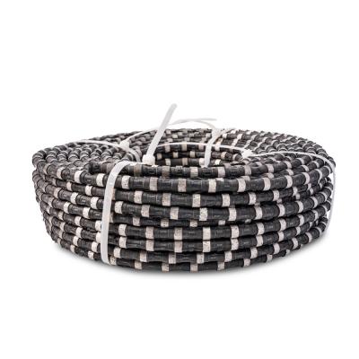 Cina 11.5mm seghe a filo di diamante per la estrazione di granito velocità di taglio 10-30 m2/h durata di vita 20-40 m2/h in vendita
