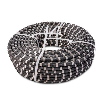 Cina 11.5mm seghe a filo di diamante per la estrazione di granito velocità di taglio 10-30 m2/h durata di vita 20-40 m2/h in vendita