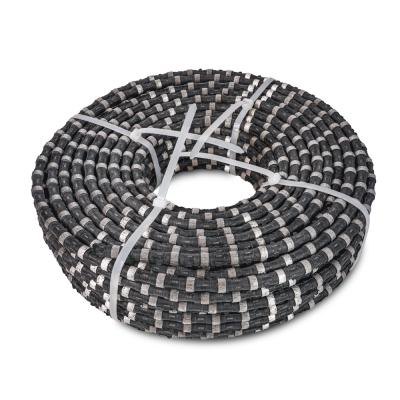 Cina 11.5mm seghe a filo di diamante per la estrazione di granito velocità di taglio 10-30 m2/h durata di vita 20-40 m2/h in vendita